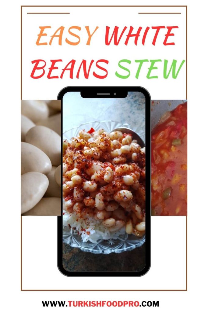 Turkish White Bean Stew Recipe: Easy and Meatless | TurkishFoodPro
